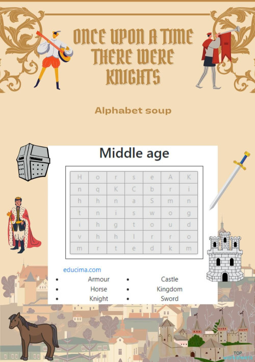 Alphabet soup. Interactive worksheet | TopWorksheets