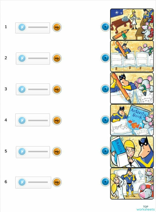 kidsbookvideo2. Interactive worksheet | TopWorksheets
