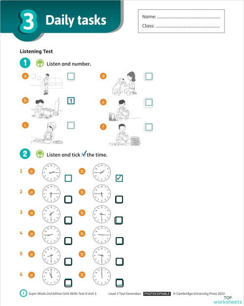 SM3 - Unit 3. Interactive worksheet | TopWorksheets