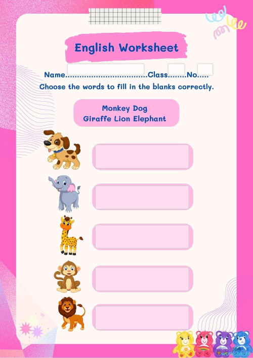 Interactive worksheets and online exercises in thai | TopWorksheets