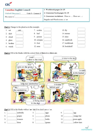 D1_Unit 3_Lesson 3_Homework. Interactive worksheet | TopWorksheets