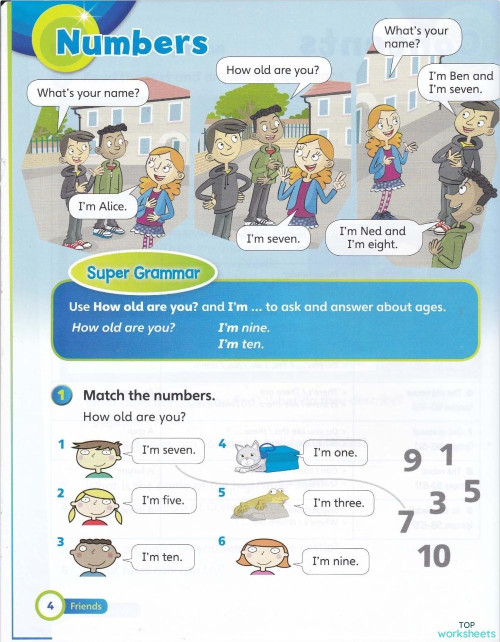 Grammar practice SM1. Interactive worksheet | TopWorksheets