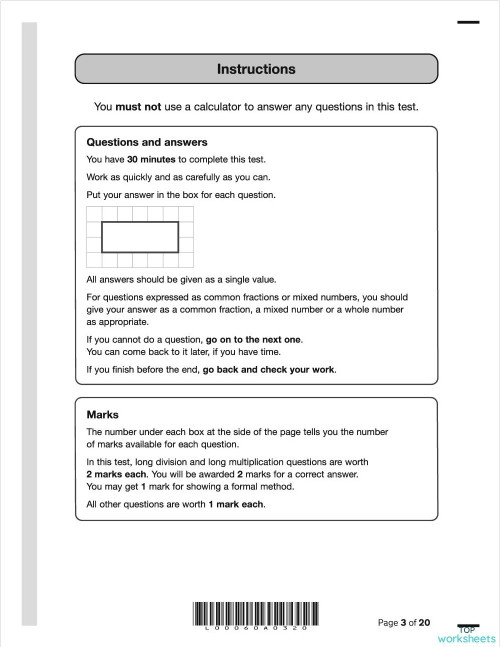 Key Stage 2: interactive worksheets and online exercises | TopWorksheets