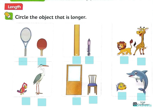 which is longer?. Interactive worksheet | TopWorksheets