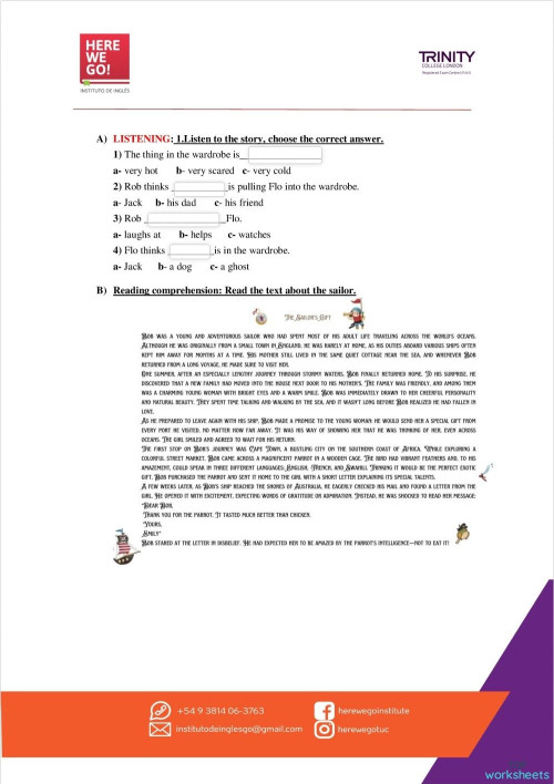 SOMETHING, ANYTHING, NOTHING. Interactive worksheet | TopWorksheets