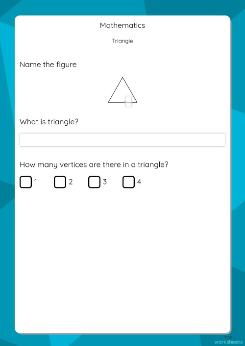 Mathematics. Interactive worksheet | TopWorksheets