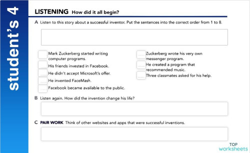 Ic212 student's 04. Interactive worksheet | TopWorksheets