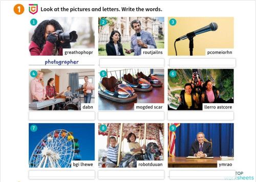 Unit 1 Page 4. Interactive worksheet | TopWorksheets