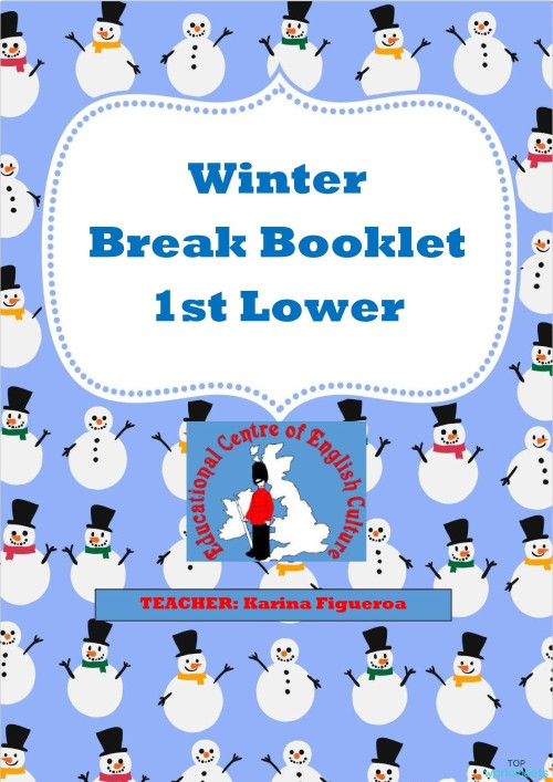 WINTER HOLIDAYS BOOKLET. Interactive worksheet | TopWorksheets