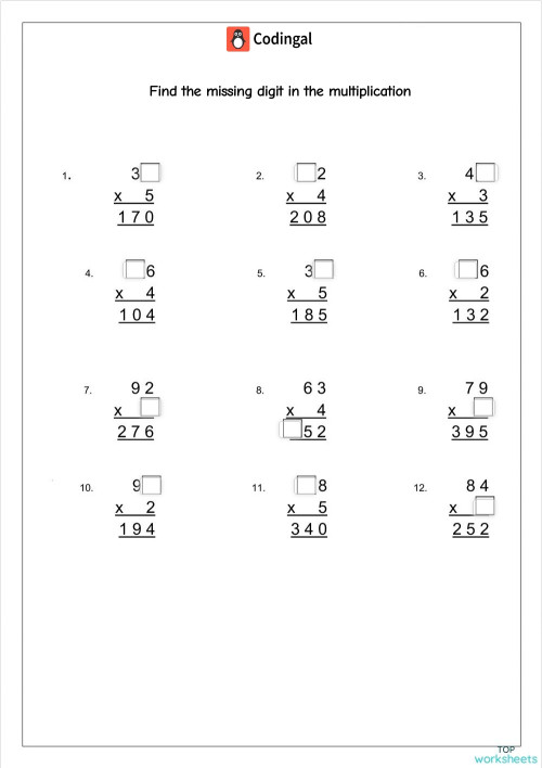 M_G02M10L48_WA01_Find the missing digit in the multiplication ...