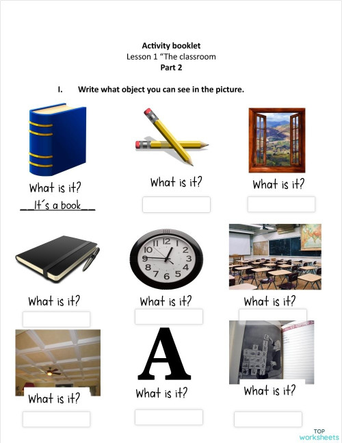 Lesson 1 part 2. Ficha interactiva | TopWorksheets