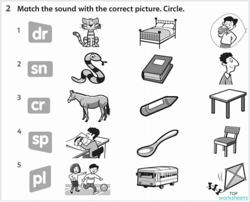 4th grade Pronunciation 2 level. Interactive worksheet | TopWorksheets