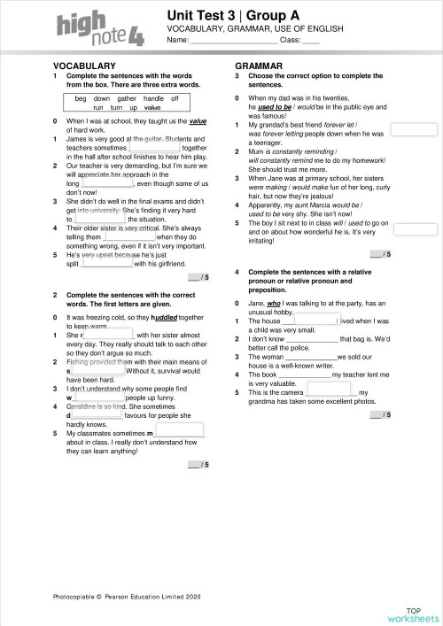 Interactive worksheets and online exercises free creator | TopWorksheets