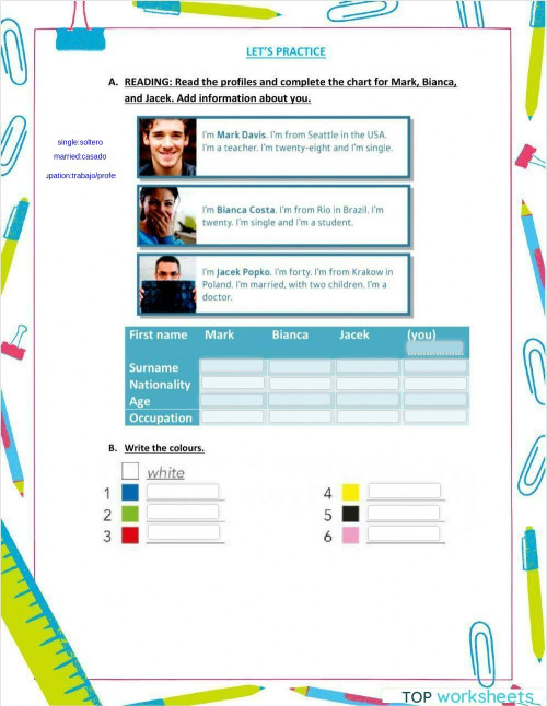 Extra practice. Interactive worksheet | TopWorksheets