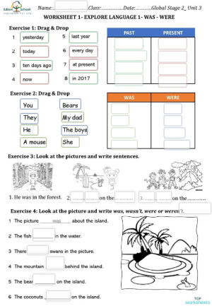 GS2 - U3 - Explore Language 1.2. Interactive worksheet | TopWorksheets