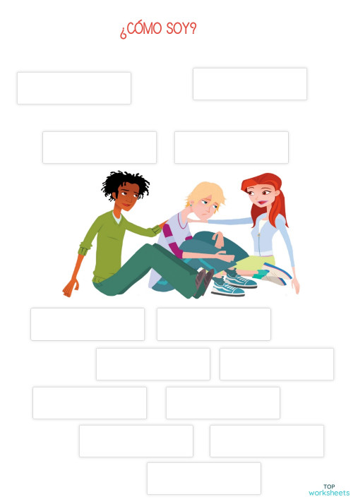 ¿Cómo soy?. Ficha interactiva | TopWorksheets