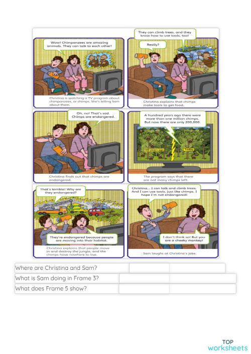 Strange animals. Interactive worksheet | TopWorksheets