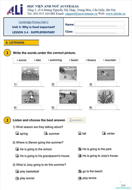 Review Verbs. Interactive worksheet | TopWorksheets