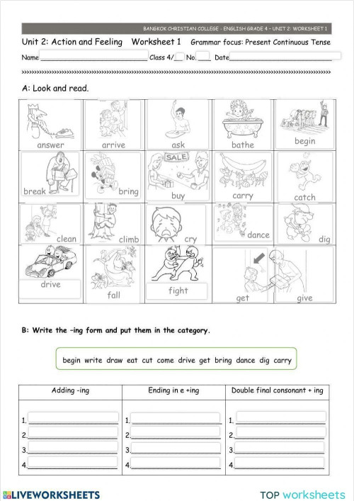 Daily Routines. Interactive worksheet | TopWorksheets