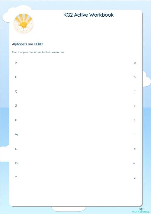 KG2 Active Workbook. Interactive worksheet | TopWorksheets