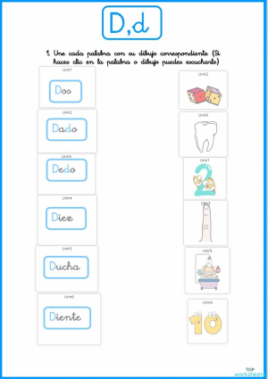 Abecedario: fichas interactivas y ejercicios online | TopWorksheets