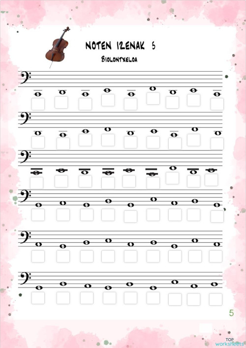 3. Maila TXELOA 5. Interactive worksheet | TopWorksheets