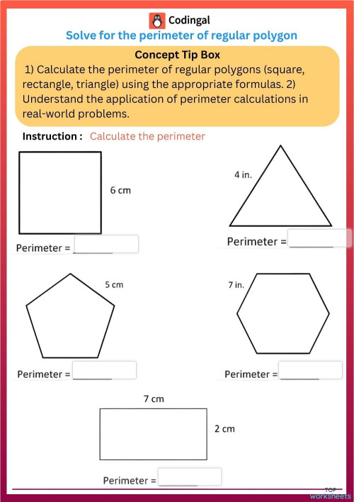M_G06M11L47_WC02_Perimeter_of_Regular_Polygons_2. Interactive worksheet ...