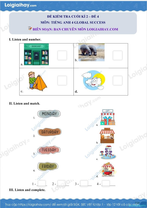 GS4 - HKII NO.4. Interactive worksheet | TopWorksheets
