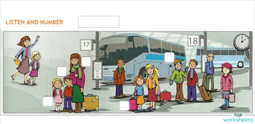 Listening- Clothes. Interactive worksheet | TopWorksheets