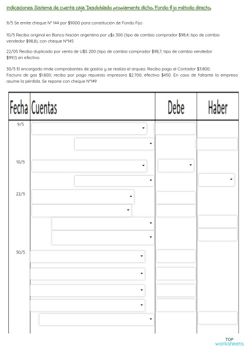 Unidad 1 SIC Control. Ficha interactiva | TopWorksheets
