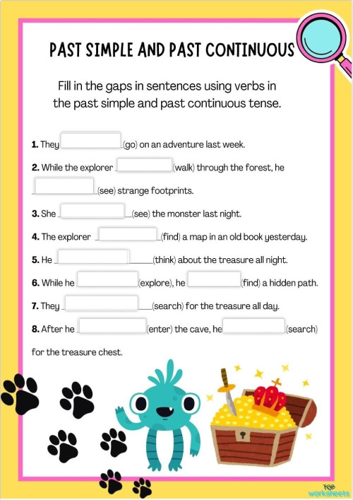 Past Simple. Interactive worksheet | TopWorksheets