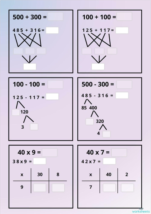 4t 1rT Pàgina 2. Fitxa interactiva | TopWorksheets
