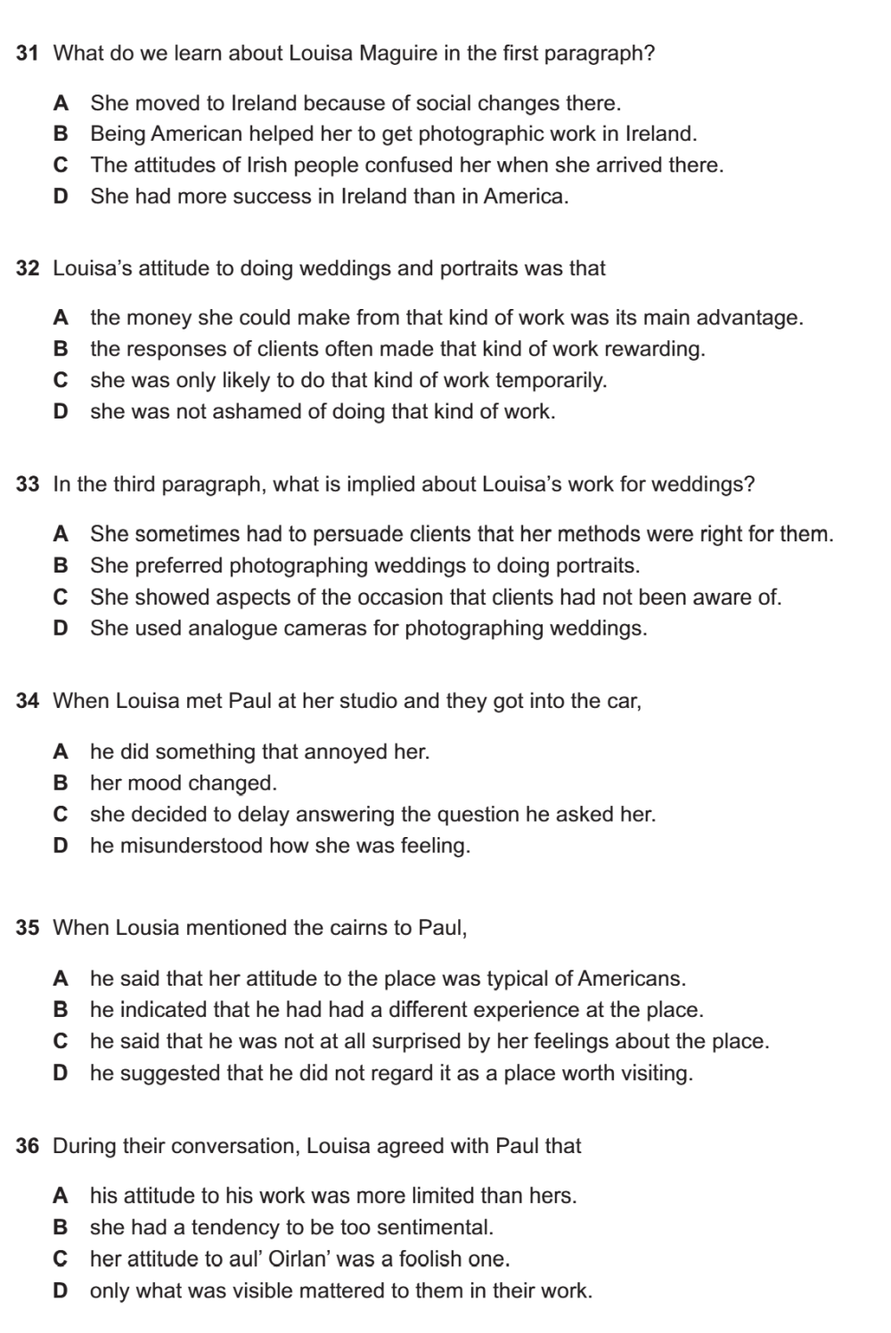 C1 ADVANCED PRACTICE TESTS PLUS 2 READING PART 5 T1-4. Interactive ...