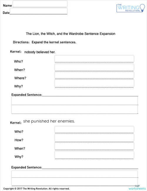 Wednesday, 2-21 TWR Review. Interactive worksheet | TopWorksheets