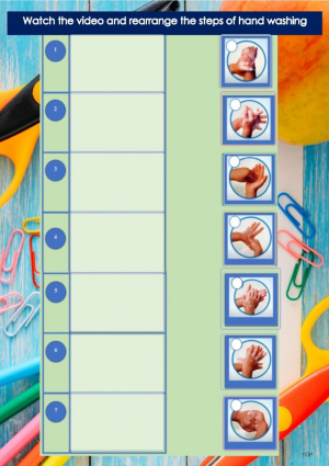 Washing Hands. Interactive worksheet | TopWorksheets