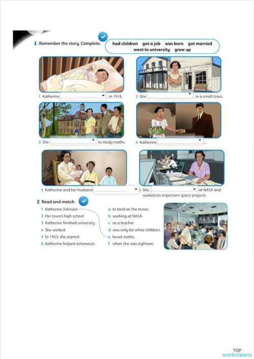 U2 L5 AB 18 -1, 2 reading 6th grade. Interactive worksheet | TopWorksheets