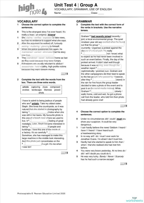 Interactive worksheets and online exercises free creator | TopWorksheets