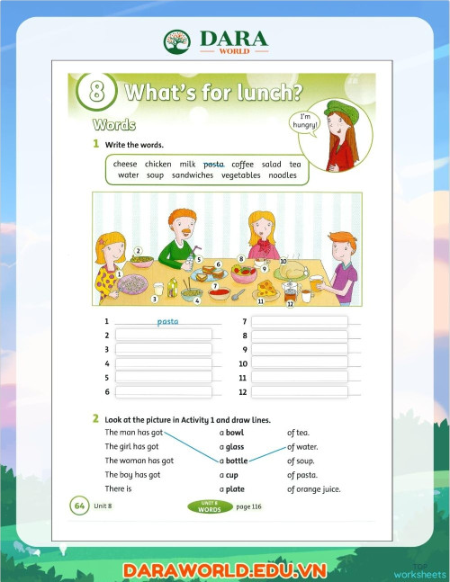 ADJECTIVE ORDER : OSASCOMP. Interactive worksheet | TopWorksheets