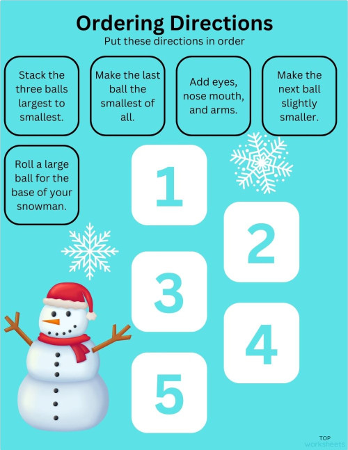 Ordering: interactive worksheets and online exercises | TopWorksheets