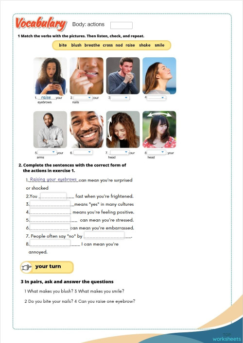 Reading comprehension A2. Interactive worksheet | TopWorksheets