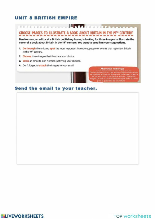 British empire page 13. Interactive worksheet | TopWorksheets