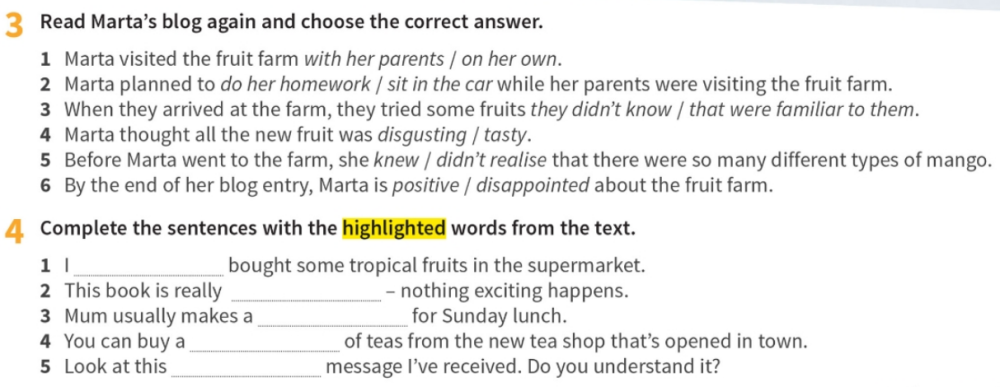 UNIT 10 READING PAG 41. Interactive worksheet | TopWorksheets