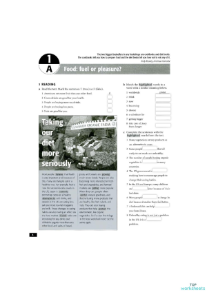 WORKBOOK PAGES 4 AND 5. Interactive worksheet | TopWorksheets