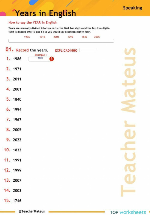 Other: interactive worksheets and online exercises | TopWorksheets