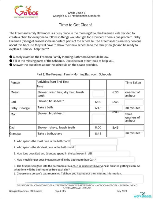 Earning Screen Time. Interactive worksheet | TopWorksheets
