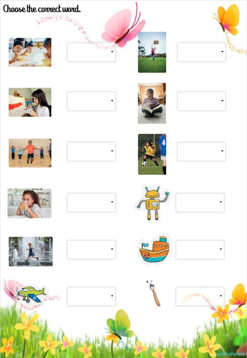 UNIT 4: FREE TIME ACTIVITIES. Interactive worksheet | TopWorksheets