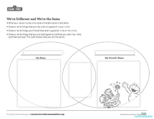 we are different. Ficha interactiva | TopWorksheets