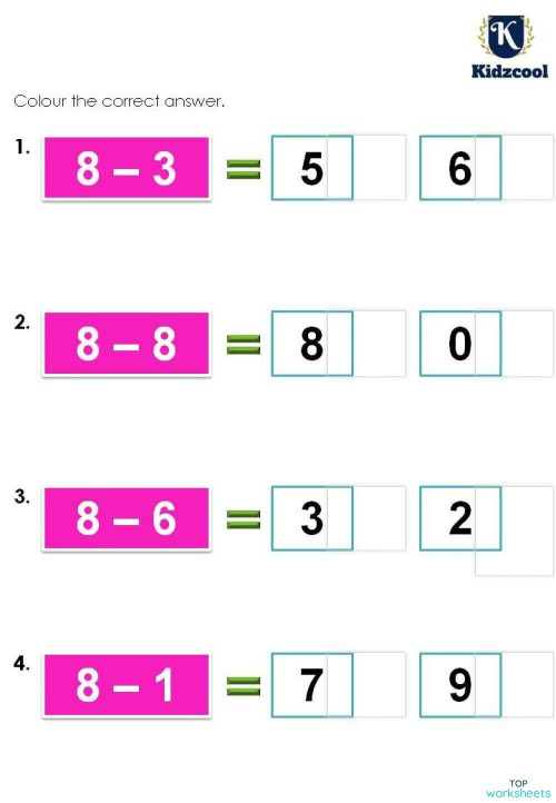 Prasekolah: interactive worksheets and online exercises | TopWorksheets
