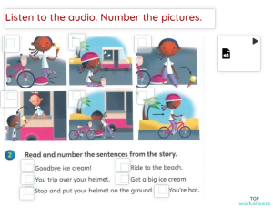 English Y2 TB p116. Interactive worksheet | TopWorksheets