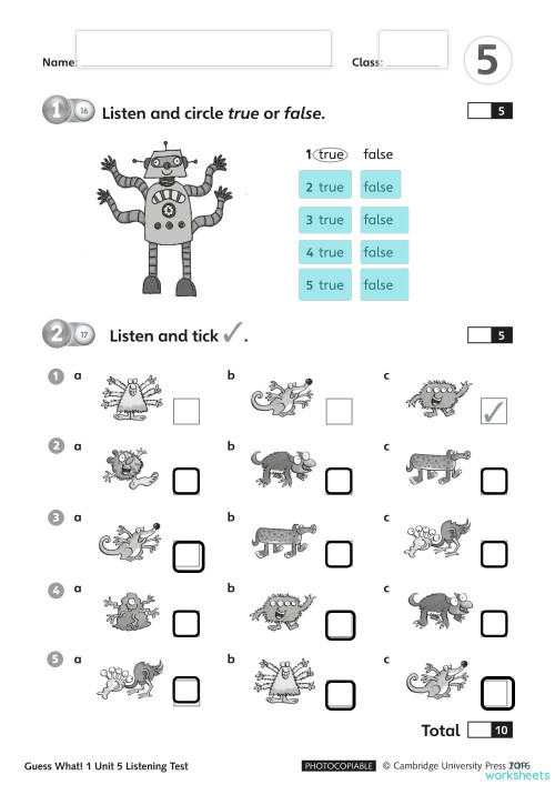 GW1 UNIT 5. Interactive worksheet | TopWorksheets